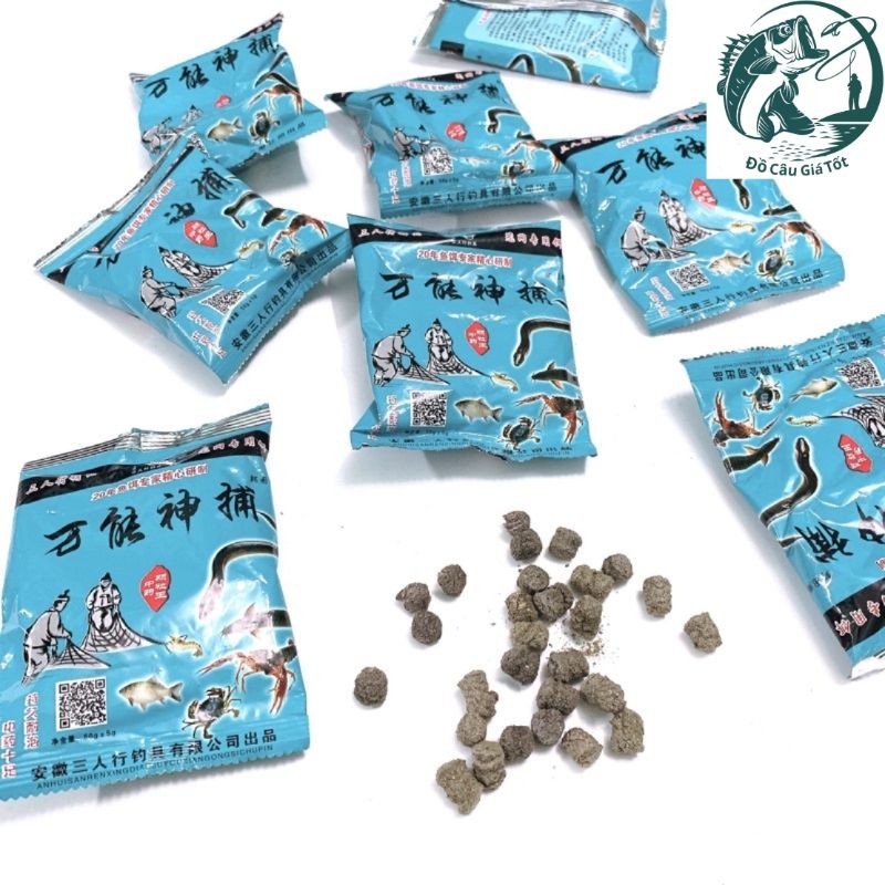 Seed bait to attract shrimp, green bait, eel, crab, and fish ...