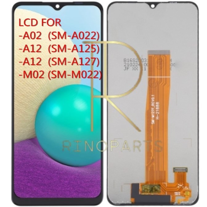 LCD SAM SM A02 A022/A12/A125/A127/M02 M022 LCD ORIGINAL DISPLAY WITH ...