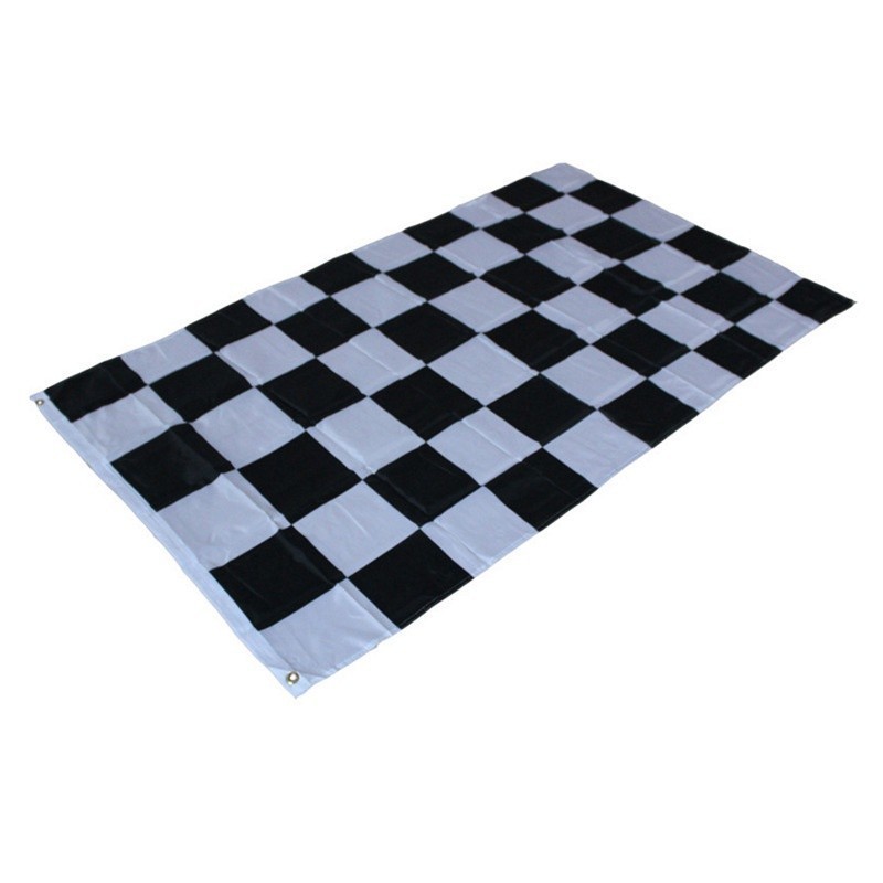 150*90CM Car Race Racing Chequered Flag Chequered Hand Waving Finish ...
