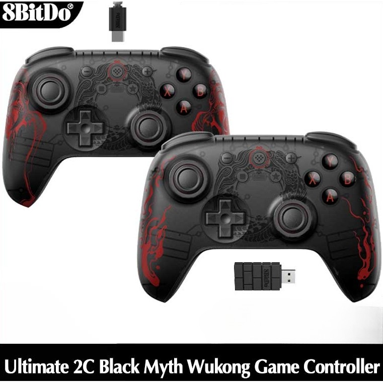 8BitDo - Ultimate 2C Wireless Gaming Controller for PC, Windows 10, 11 ...