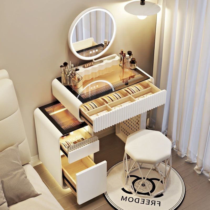 Dressing table, solid wood dressing table, storage container ...