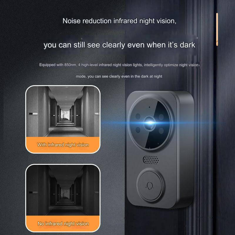 M12 Wireless Visual doorbell 4.3 "display home intelligent two-way intercom video wireless ...