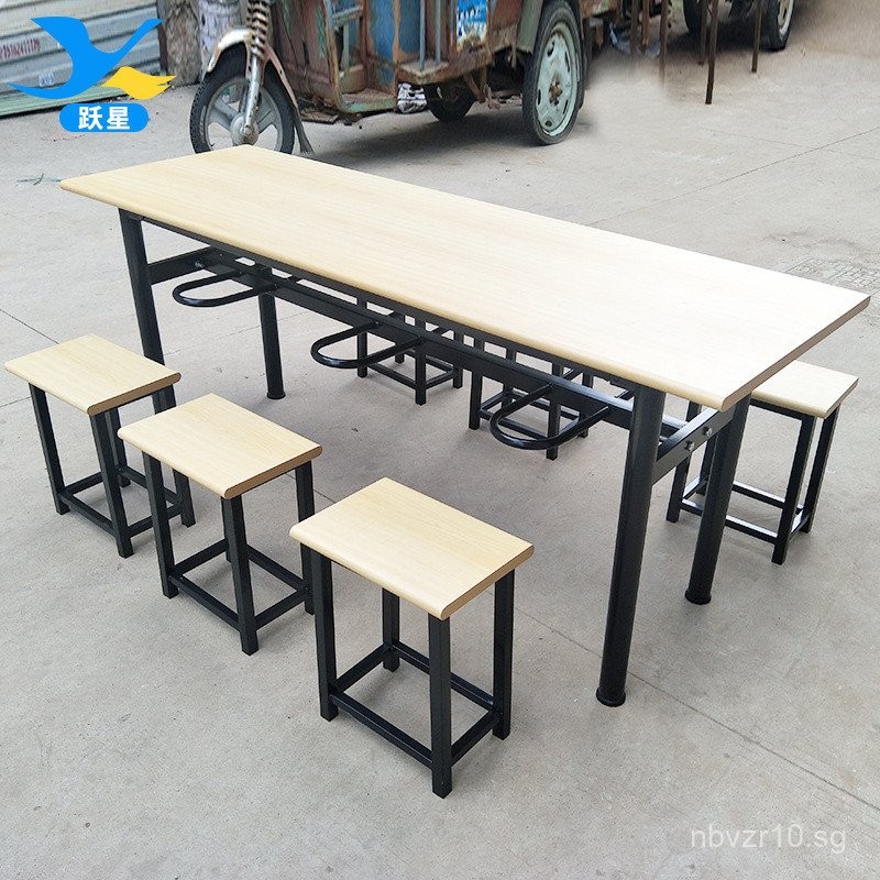 School6Human Position Fast Dining Table and Chair Set Large Food Stall ...