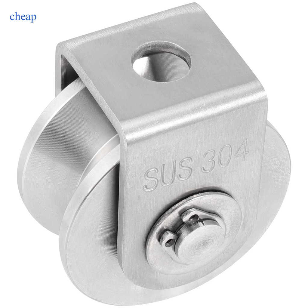 304 Stainless Steel Double Bearing Sliding Gate Roller Wheel V Shape ...