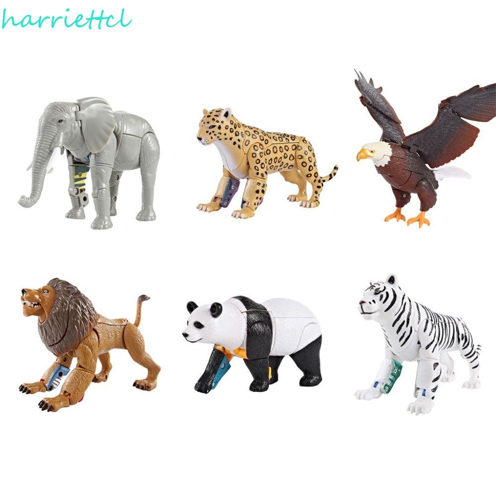 HARRIETTCL Transform Animals Robot, Lion Elephant|Eagle Deformation ...