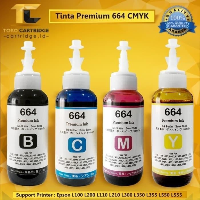 Epson Ink 664 Refill Printer Epson L120 L350 L565 L555 | Shopee Singapore