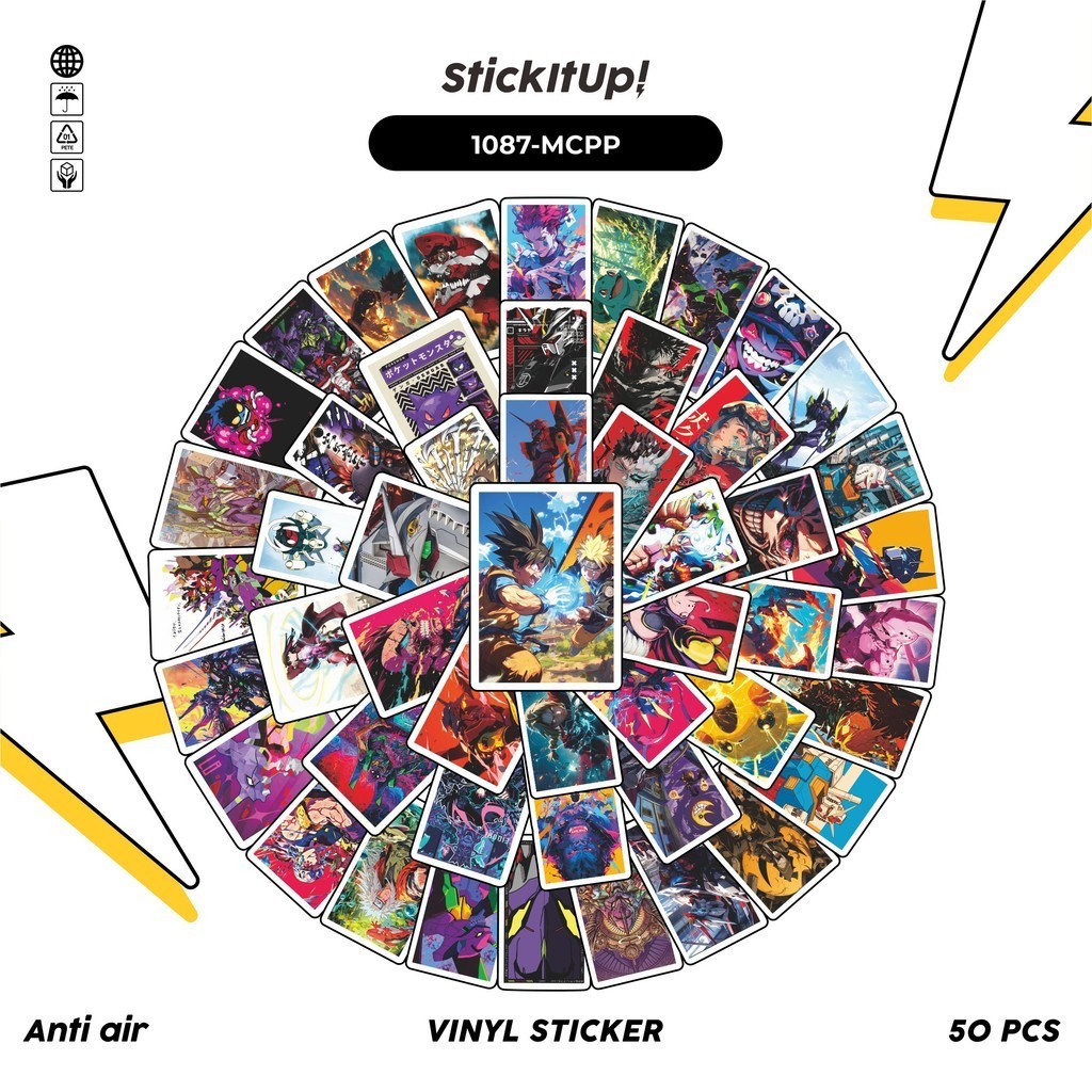 HP 100 Pcs Sticker Pack Mix Cartoon Portrait Poster Cute Cute Aesthetic ...