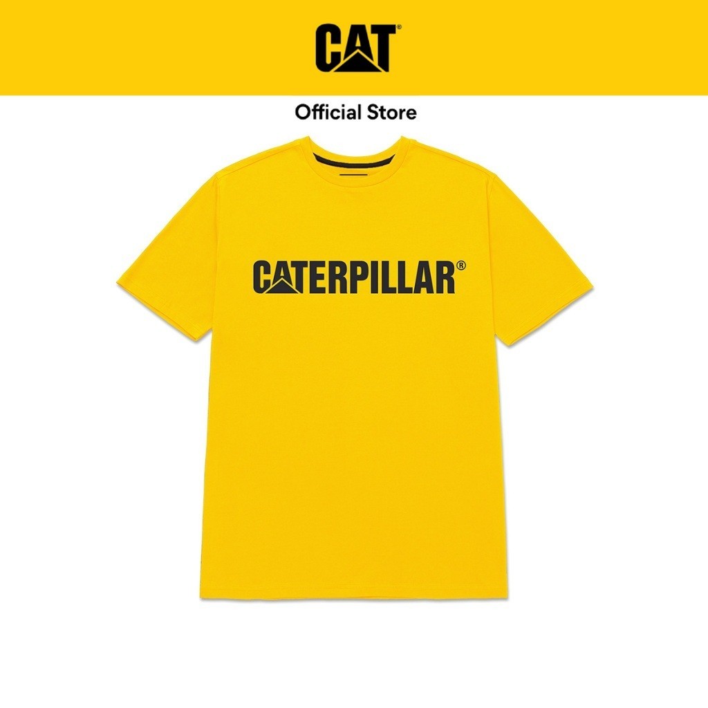 Caterpillar Men's Original Fit Logo Tee - Yellow/Black (2510410-12913 ...