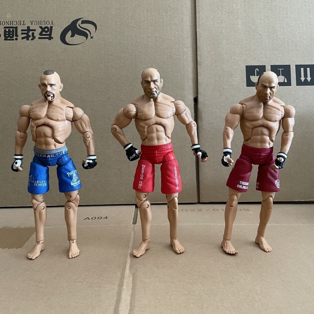 Hot Sale Quick Shipping UFC Super Movable Wrestler 23cm Movable Figure ...