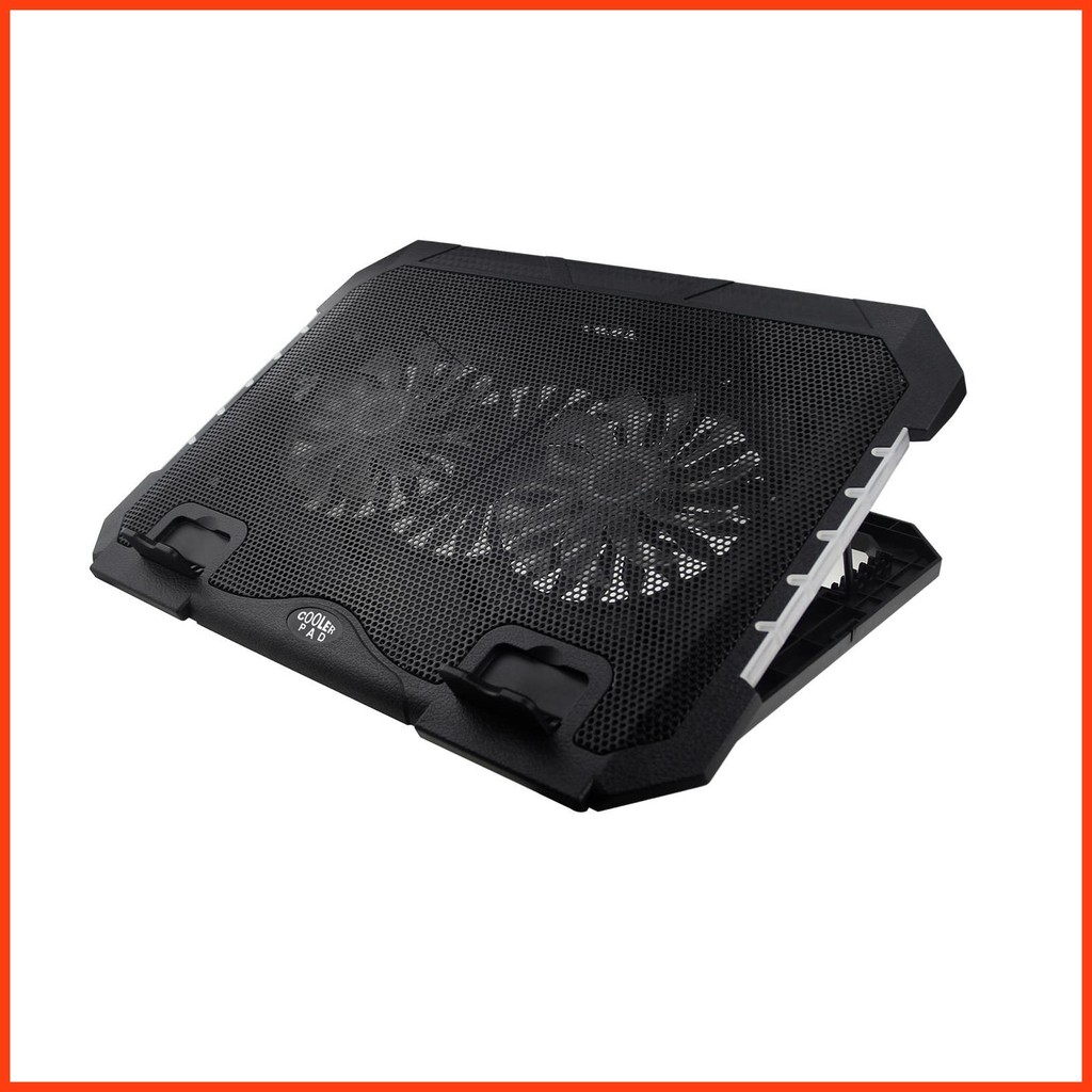 Laptop Cooler 2 Fan RGB Laptop Cooling Stand With 5 Height Adjustable Laptop Cooler Stand With 2 ...