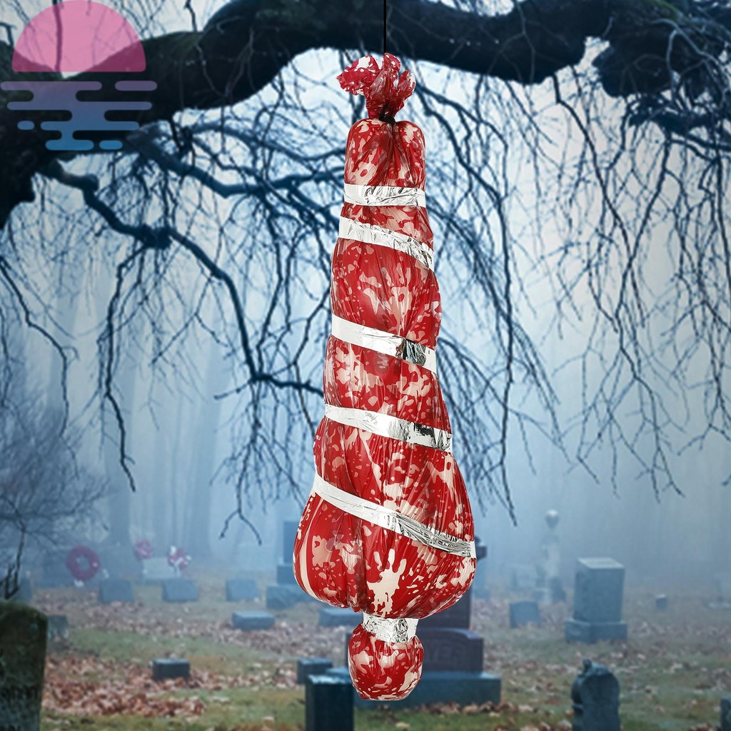 Halloween Decoration Dead Victims Body Bag Prop 59inch Scary Fake ...