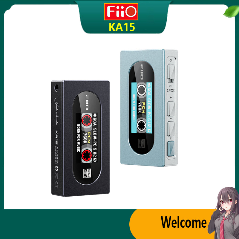 Fiio KA15 Portable Decoding Ear Amplifier Computer Sound Card Hifi ...