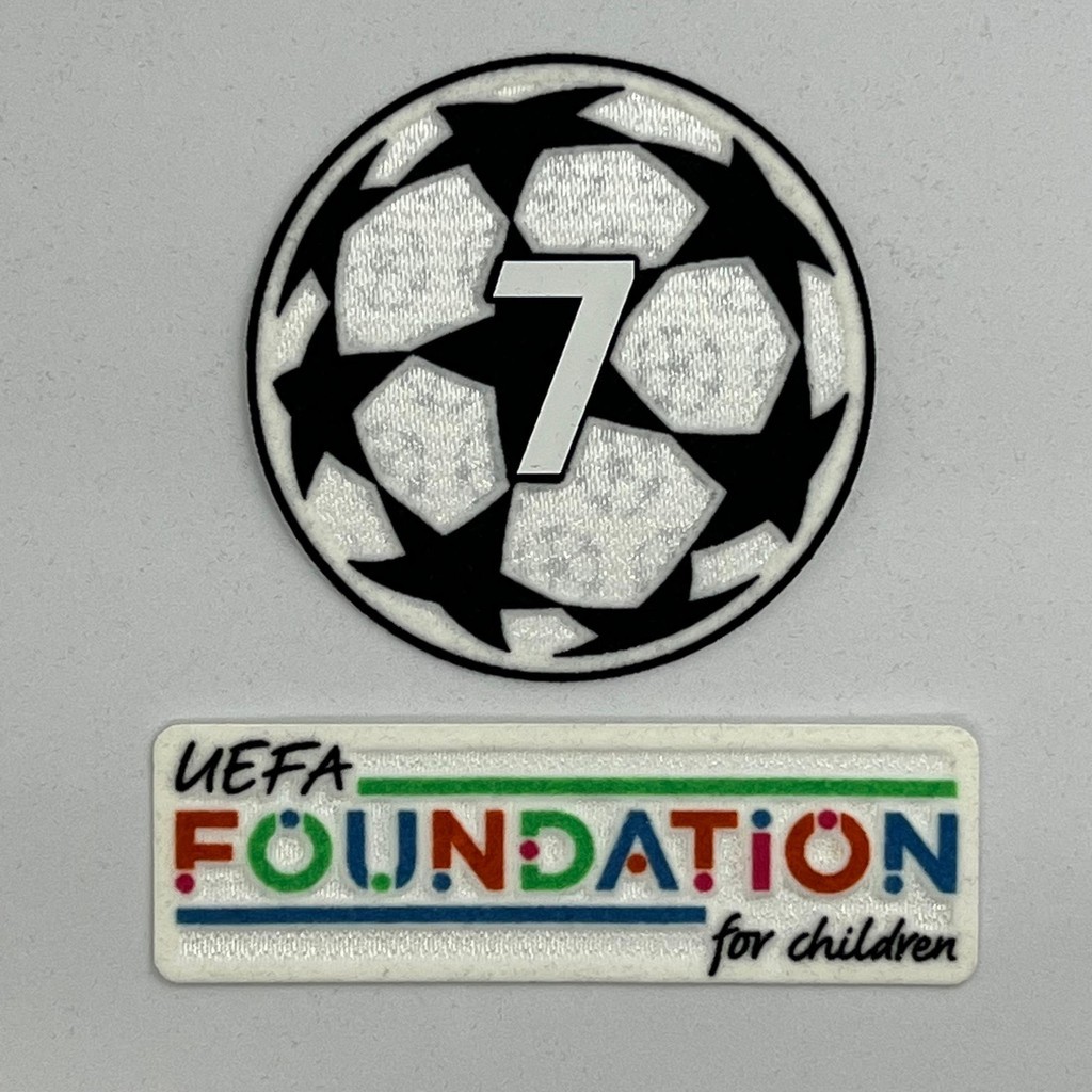 OFFICIAL UEFA STARBALL BOH 7 2024-25 UCL + UEFA FOUNDATION Patches (FOR ...