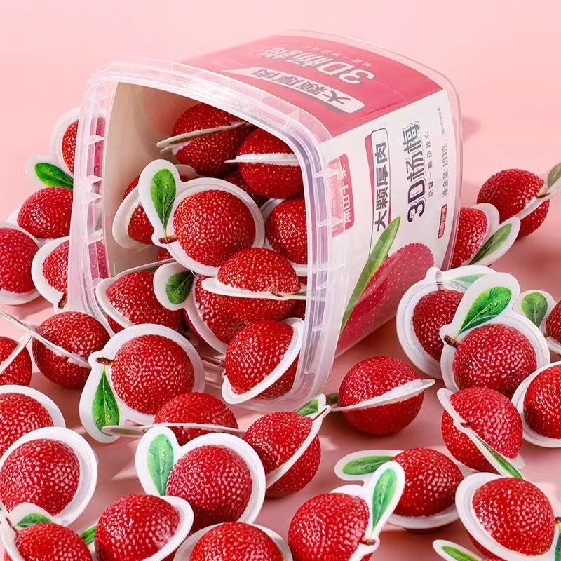 ZEJUN Chaoshan Hand Fruit 3D Dried bayberry, cherry, plum, California ...