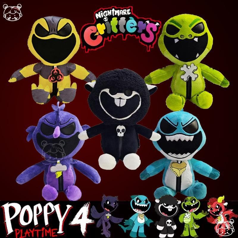 Poppy Playtime:Chapter 4 Plush Doll Game Characters Horror Doll Stuffed ...