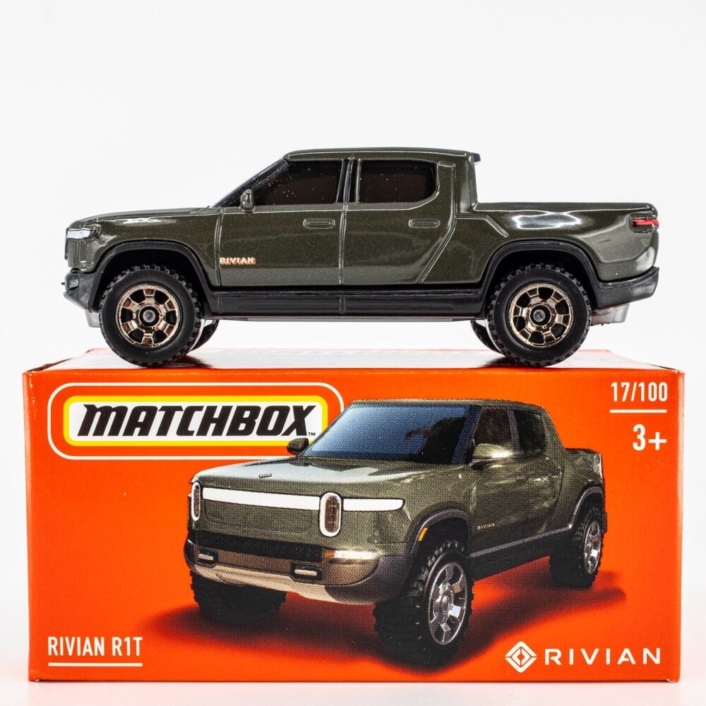 2024 Matchbox Power Grabs #17 Rivian R1T FOREST GREEN | FSB | Shopee ...