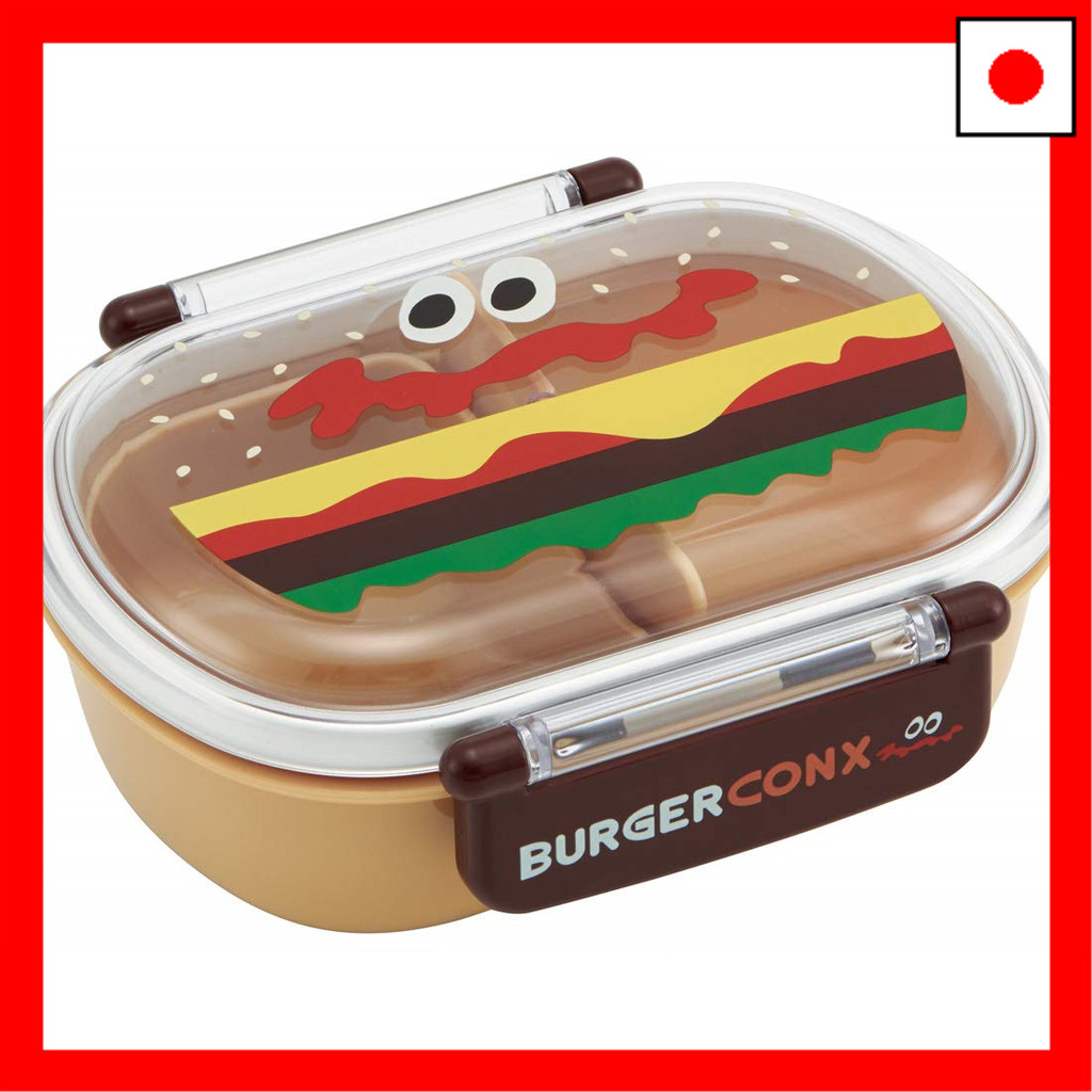 【Direct From Japan】Skater Children's Lunch Box, 1 Tier, 360ml, with Inner Container (Side Dish ...