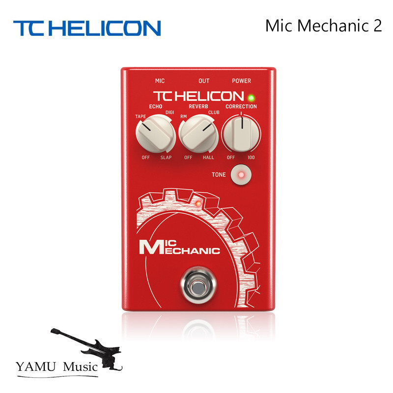TC Helicon Mic Mechanic 2 Ultra-Simple Battery-Powered Vocal Effects ...
