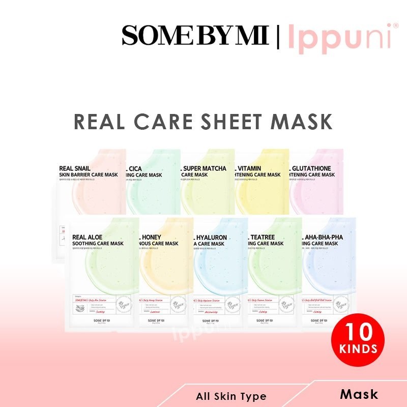 SOMEBYMI Real Care Mask (10Kinds) | Shopee Singapore