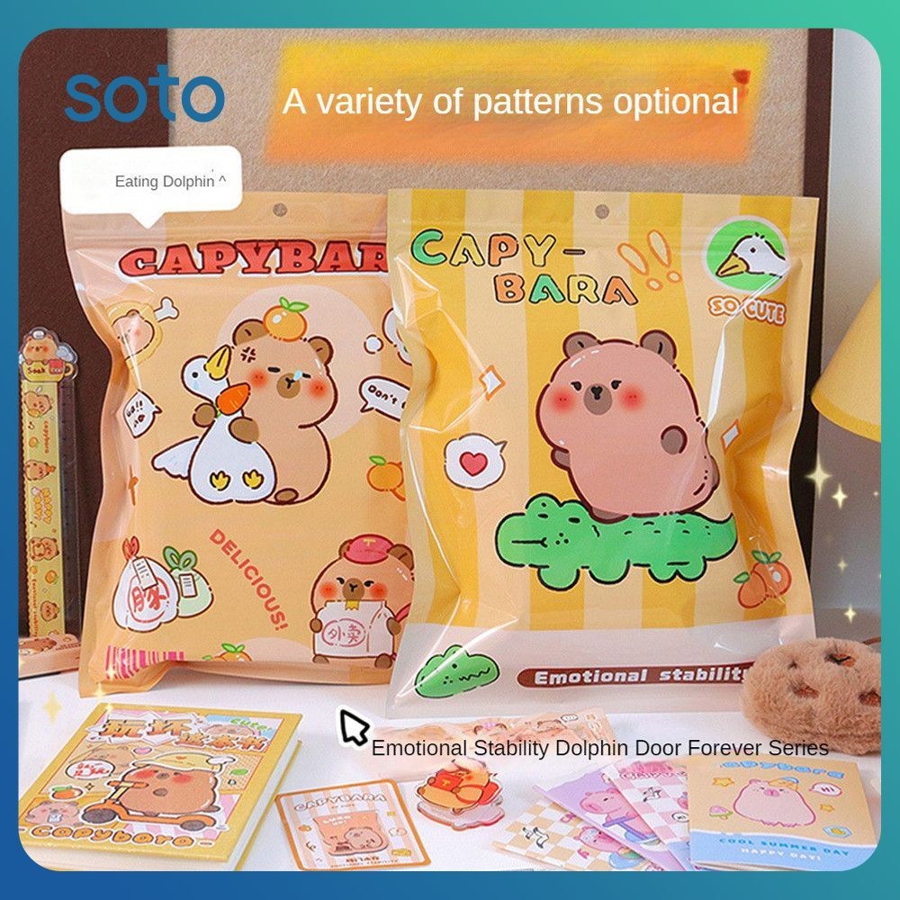 Capybara Cute Stationery Blind Bag Cute Children's Day Gift Bag ...