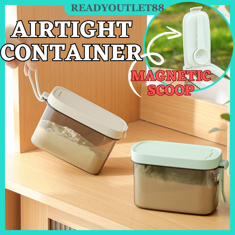 400ML Baby Milk Powder Container Airtight BPA Free Air Tight Cereal ...