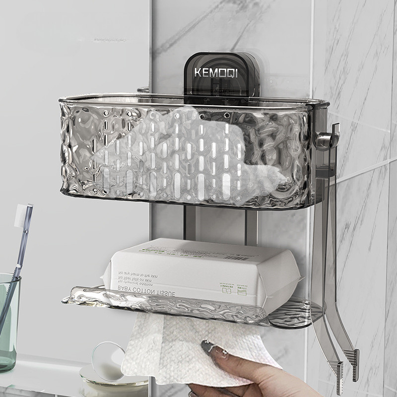 Two-in-one Facial Tissue Storage Box bathroom Multifunctional with ...