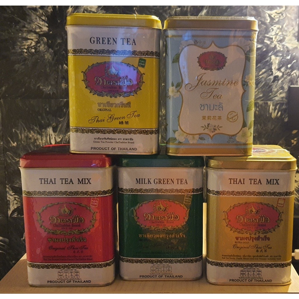 100% Authentic Number One Brand Original Thai Tea Mix Chatramue Brand ...