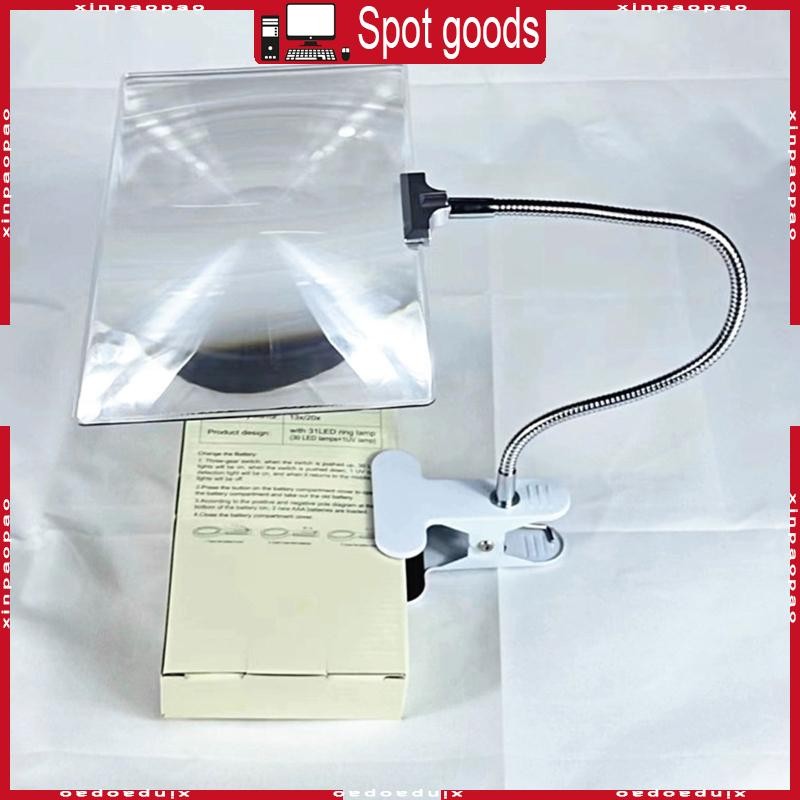 XI Versatile Hands Frees Magnifying Glass with Stand Portable ...