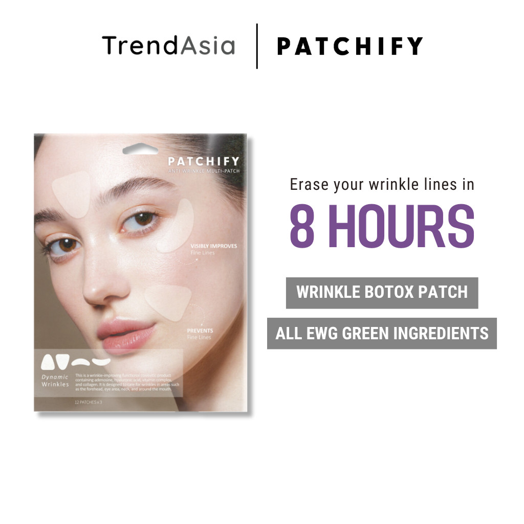 Patchify Anti Wrinkle Multi Patch Frown Lines Nasolabial Folds Wrinkle Botox Patch | Shopee ...
