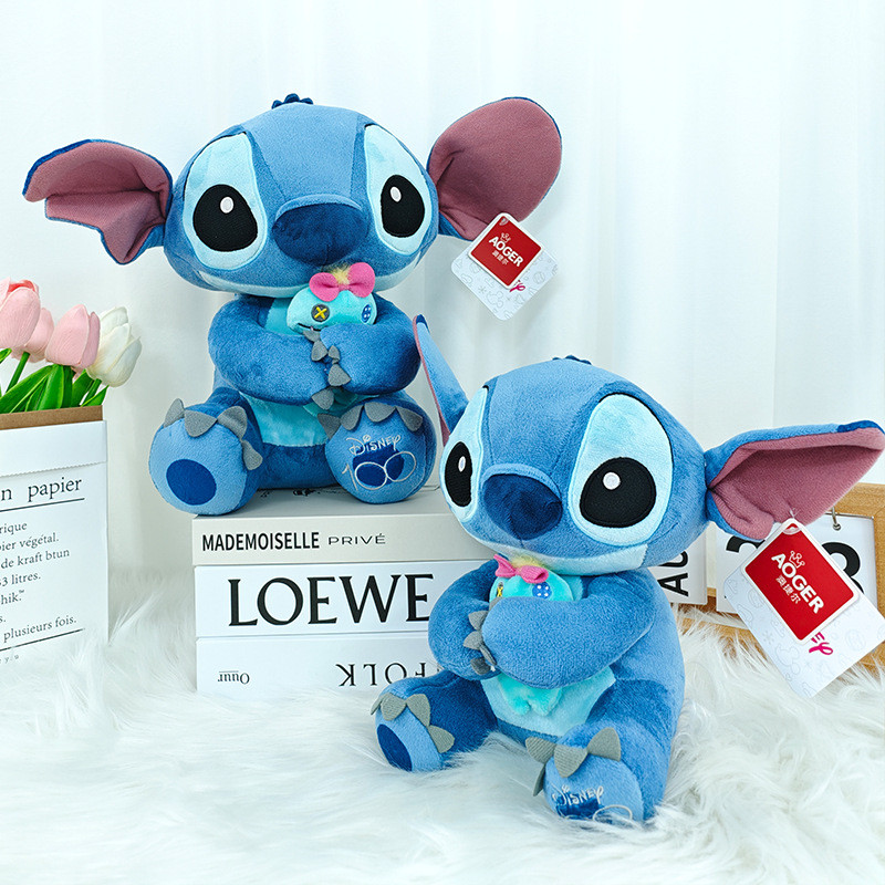 Cute Disney Stitch Plush Doll Toys 20-25CM Anime Lilo&Stitch Stuffed ...
