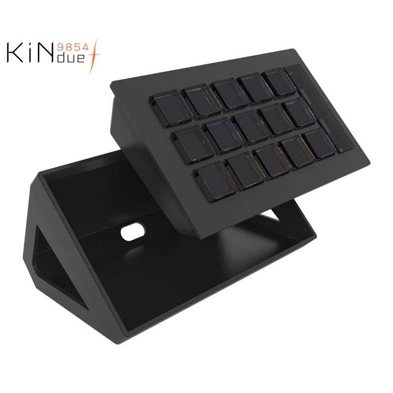Stream Deck Visual Keyboard LCD Button 15 Keys Live Content Creation Controller Custom Button ...