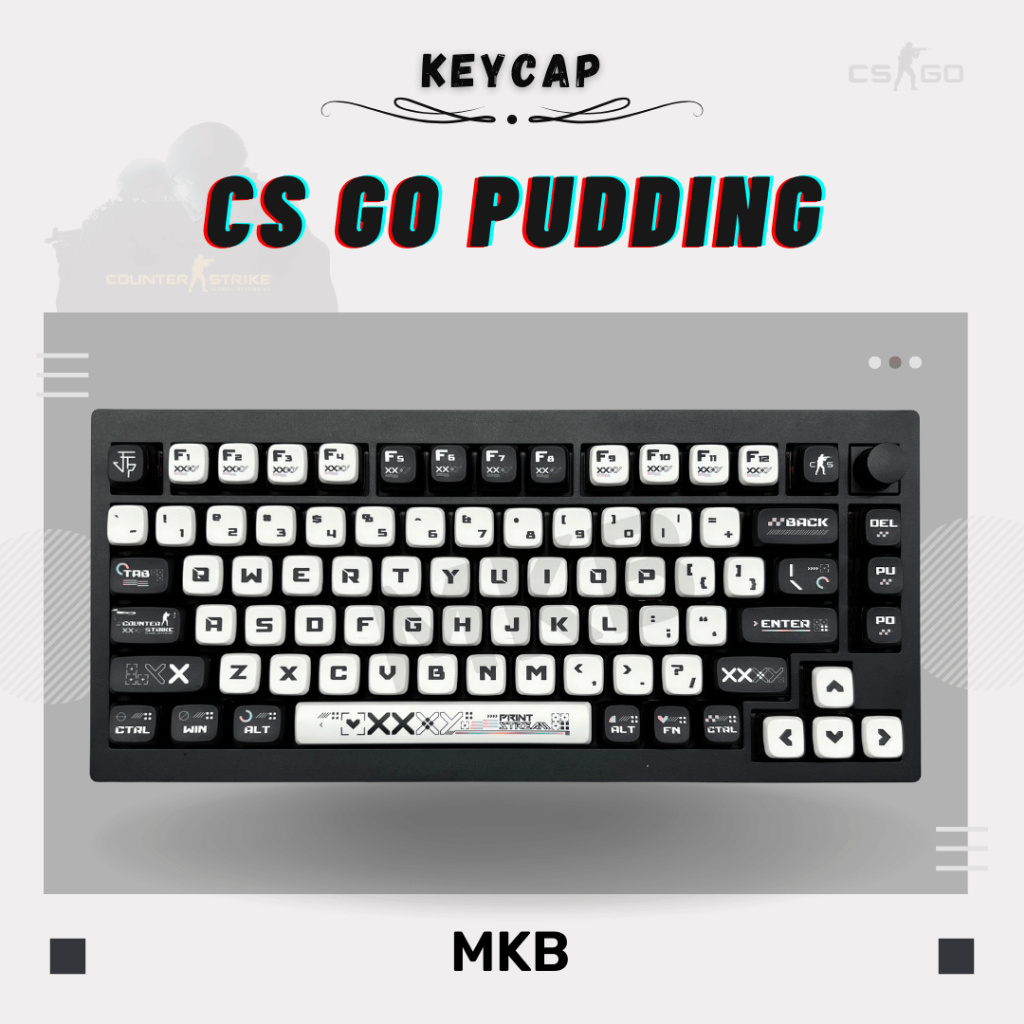 [READY STOCK] Counter Strike CS GO Printstream Pudding PBT + PC Dye Sub ...