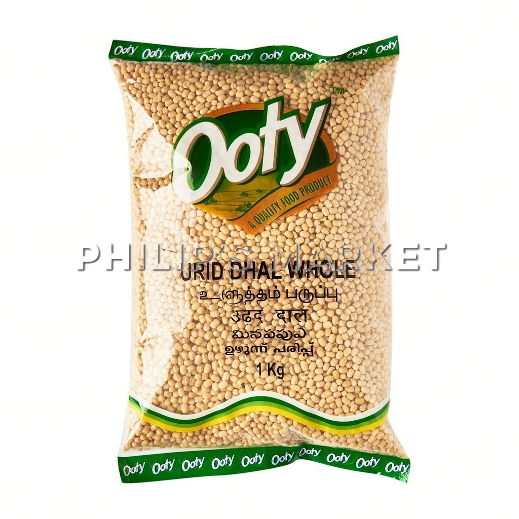 Ooty Urid Dhall Whole White Dhall 1kg | Shopee Singapore