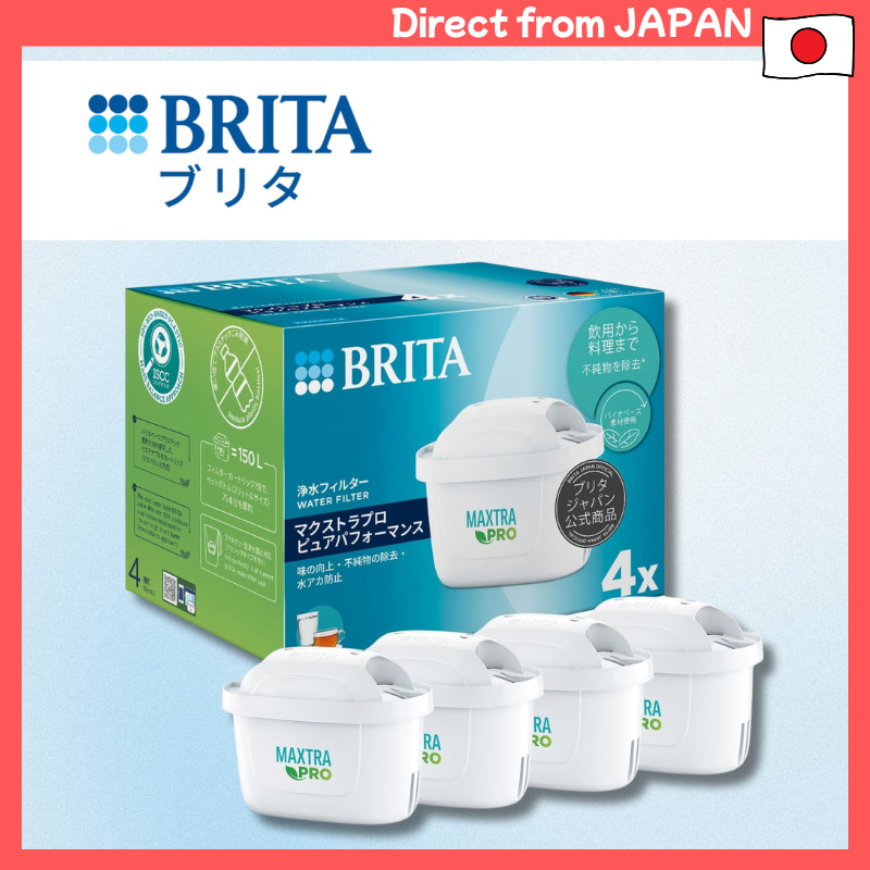 Brita Maxtra Pro Water Filter Cartridges- 4-Pack – PFOS/PFOA Removal ...