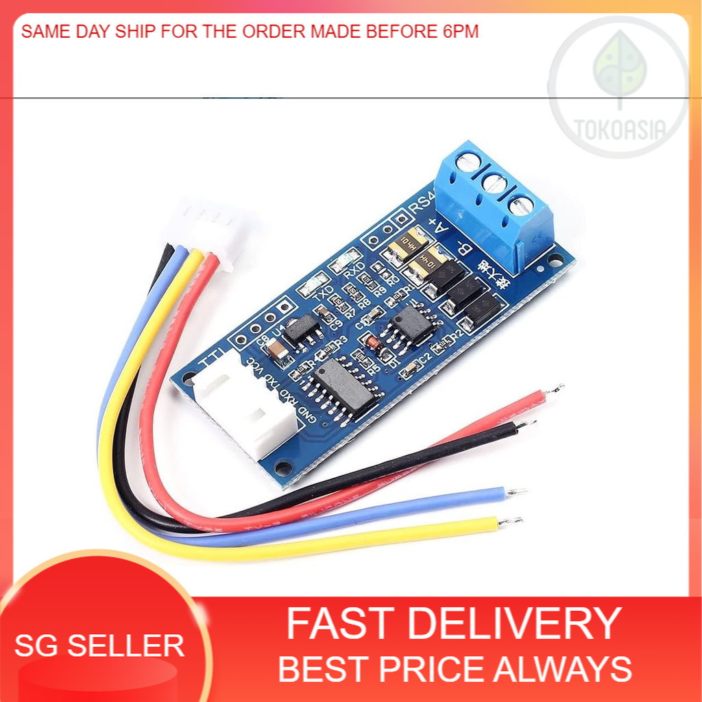 TTL to RS485 XY-485 TTL to RS485 Serial Port Converter Module Automatic Flow Direction Control ...