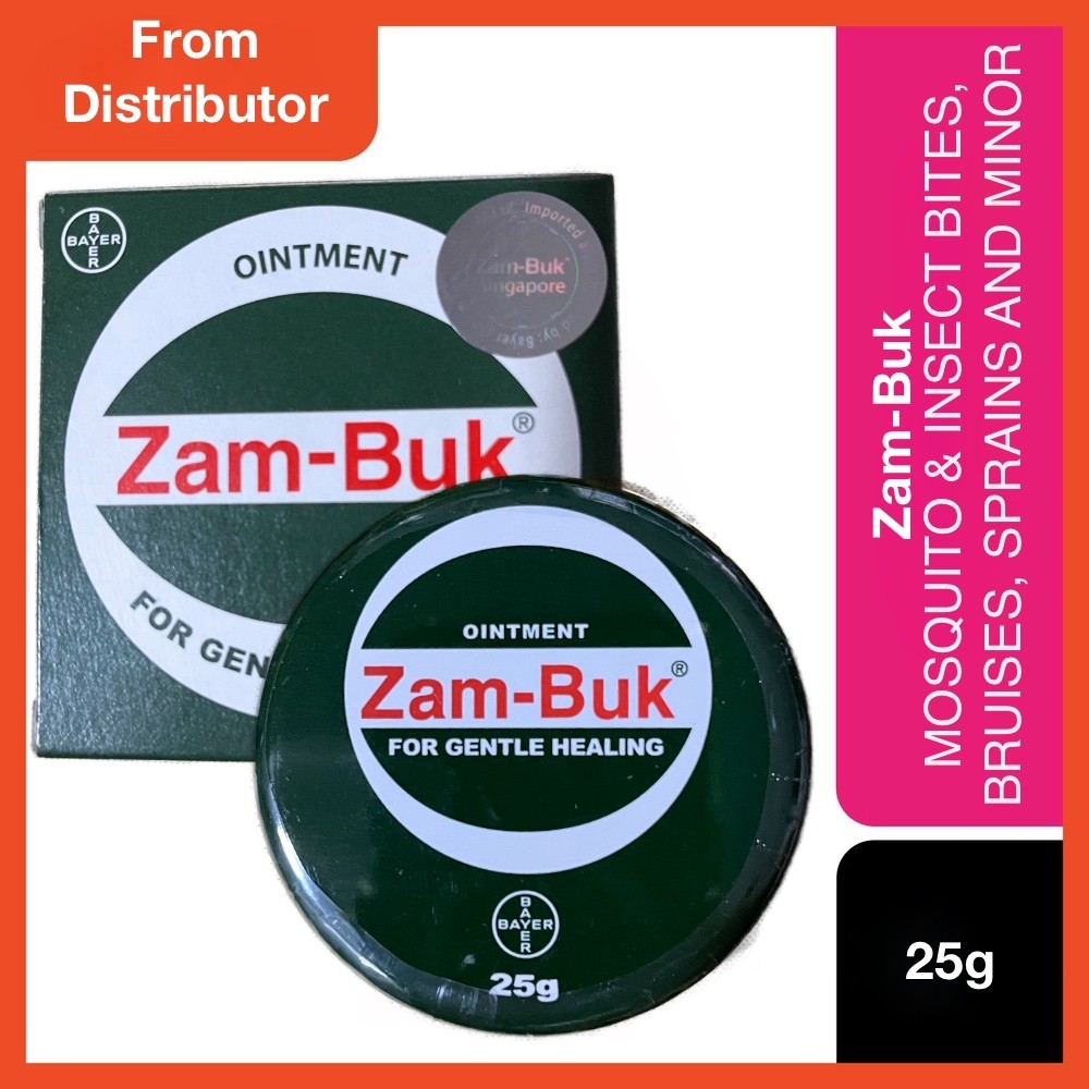 Zam-Buk Medicated Ointment 25g 🇸🇬 – Multipurpose Healing Balm | Shopee ...