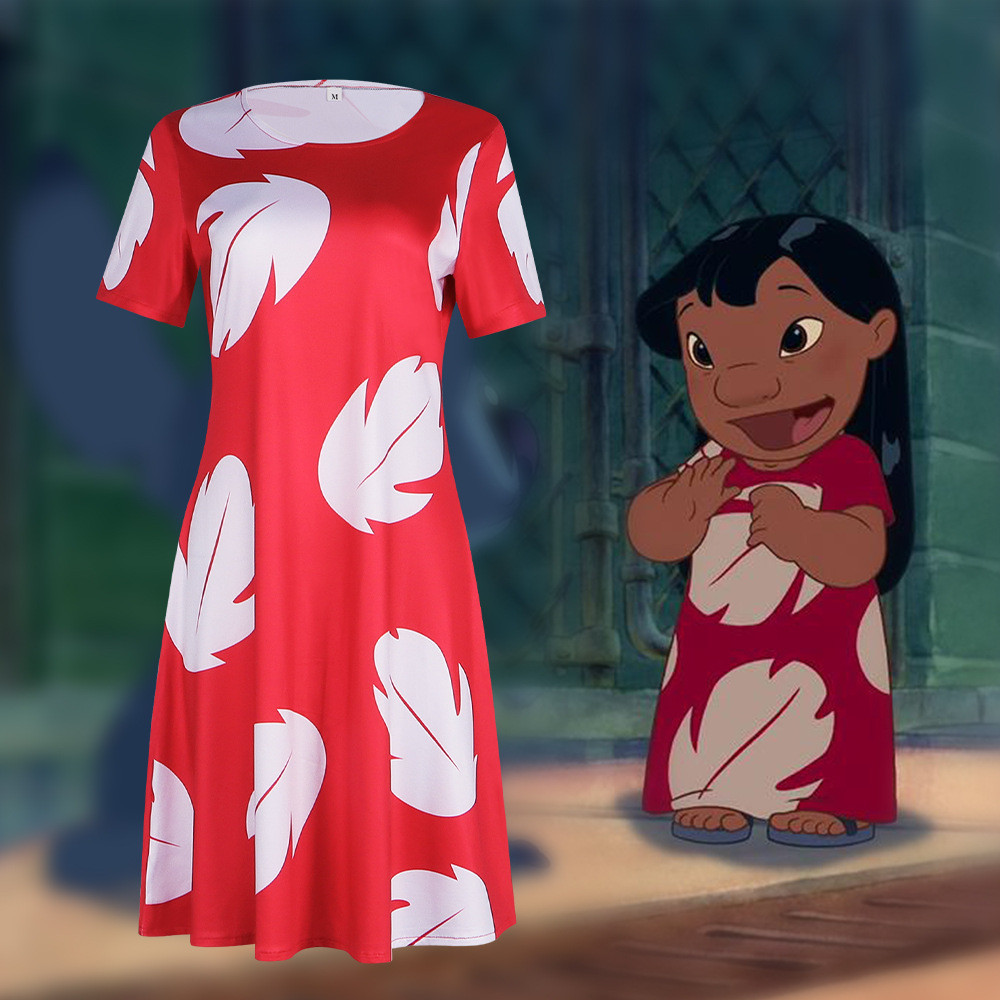 New Style Star Treasure cos Clothing Stitch Lilo Lilo cosplay Costume ...