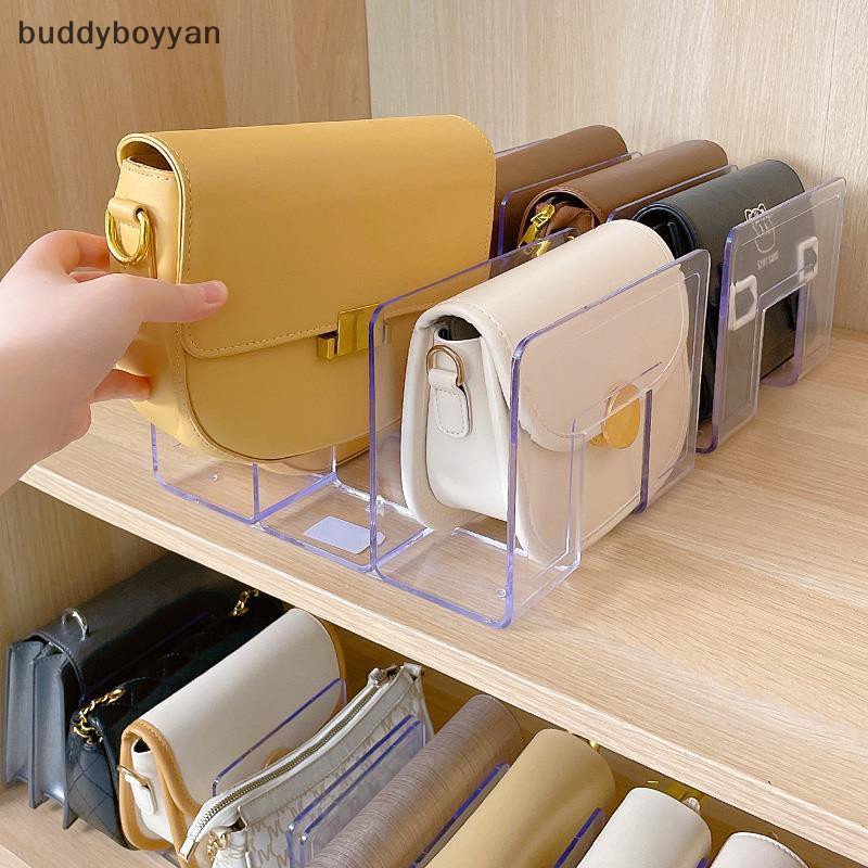 buddyboyyan Handbag Storage Box Divider Shelf Storage Rack Cabinet ...
