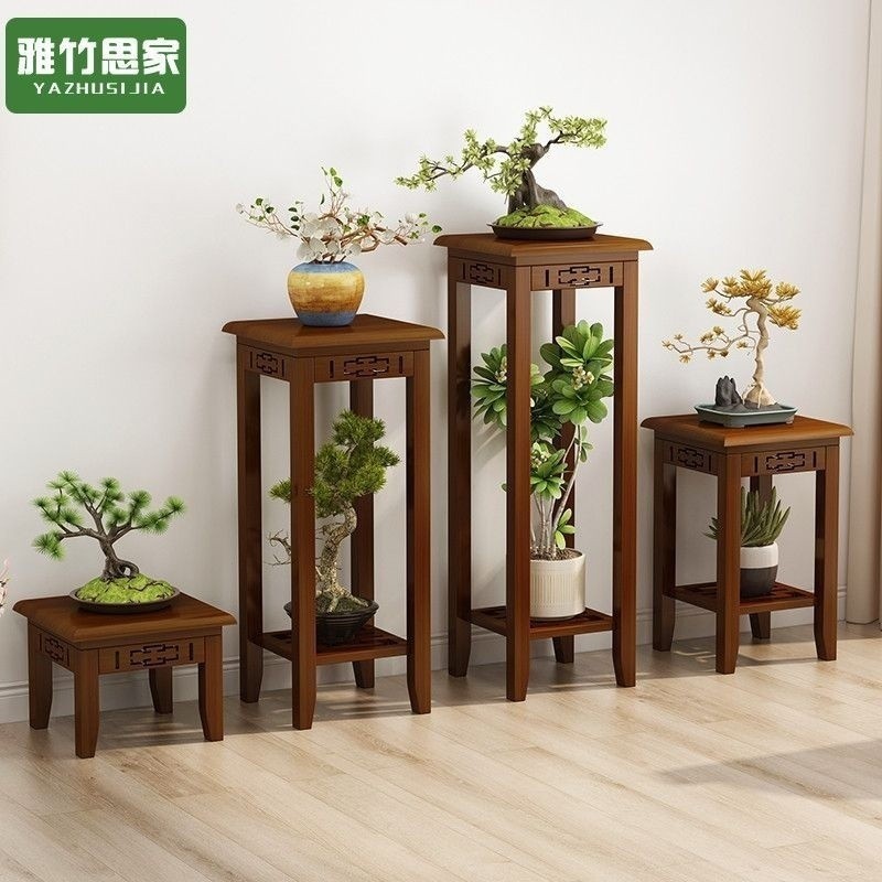 [Local stock]Flower Rack Living Room Floor-Standing Pot Rack Chinese ...