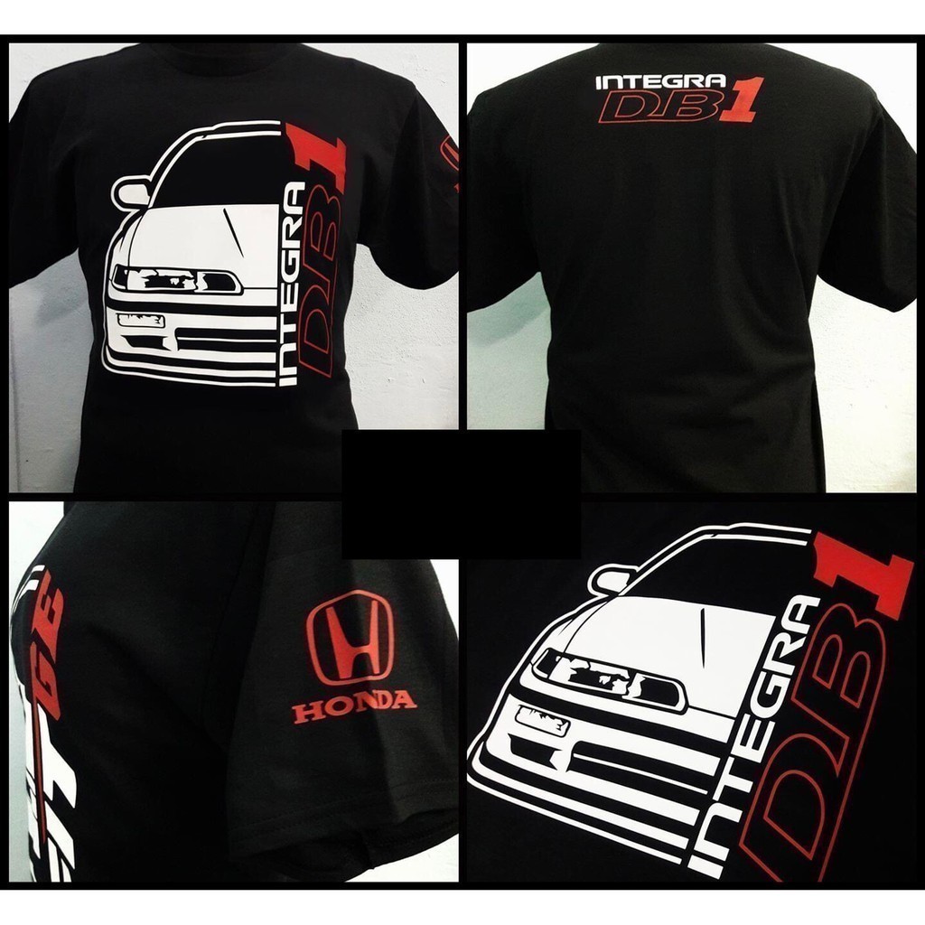 fashion Honda 2024 Integra DB1 FRONT (Black Tshirt) | Shopee Singapore