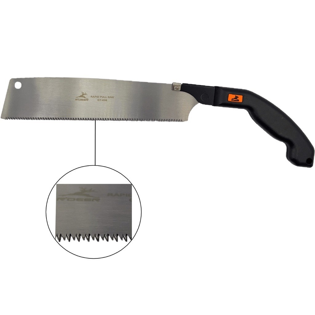 [SG STOCK] HAND SAW GT638 Repair Pull PVC Handle Cutter Pruning Cutting ...