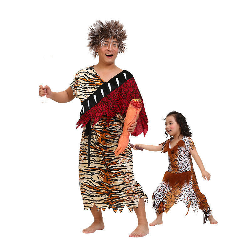 Cos Halloween Adult Savage Costume Primal African Primal African ...