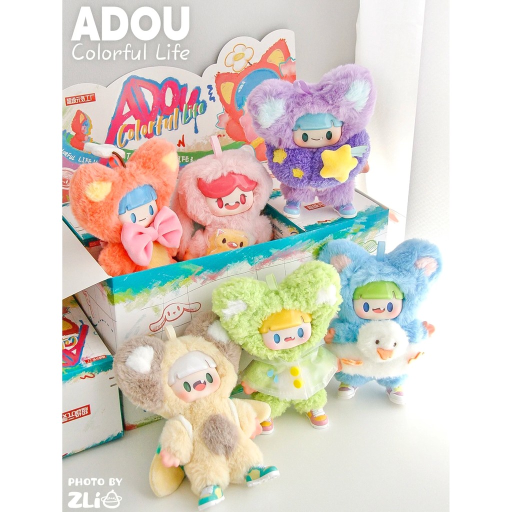 Super Genki Factory ADOU V2 Authentic Colorful life series official art ...