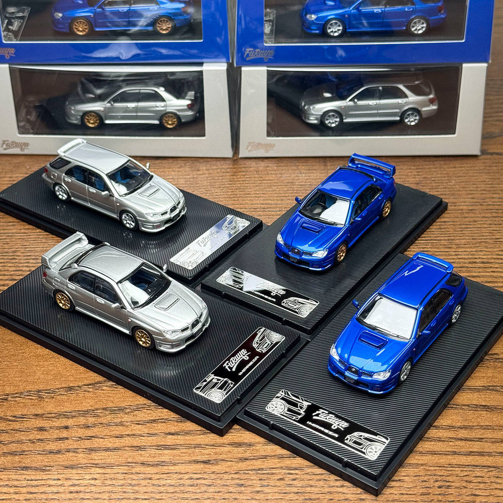Furuya 1/64 Subaru Impreza WRX STi IX Alloy Car Model Die Casting Car ...