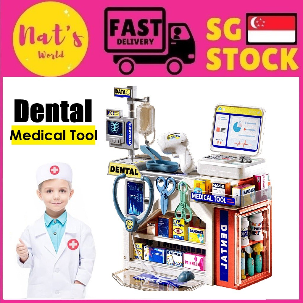 Pretend Play Doctor Toy Set for Kids Medical Kit for Toddlers ...
