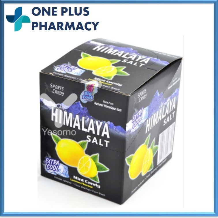 Himalaya Salt Sports Candy 15g x 12 pack (Lemon / Ginger Lemon ...