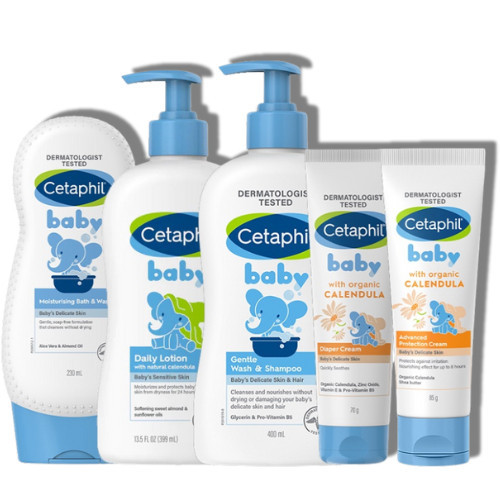 Cetaphil Baby Eczema Soothing Lotion | Soothing Wash Soap Bar | Ultra ...