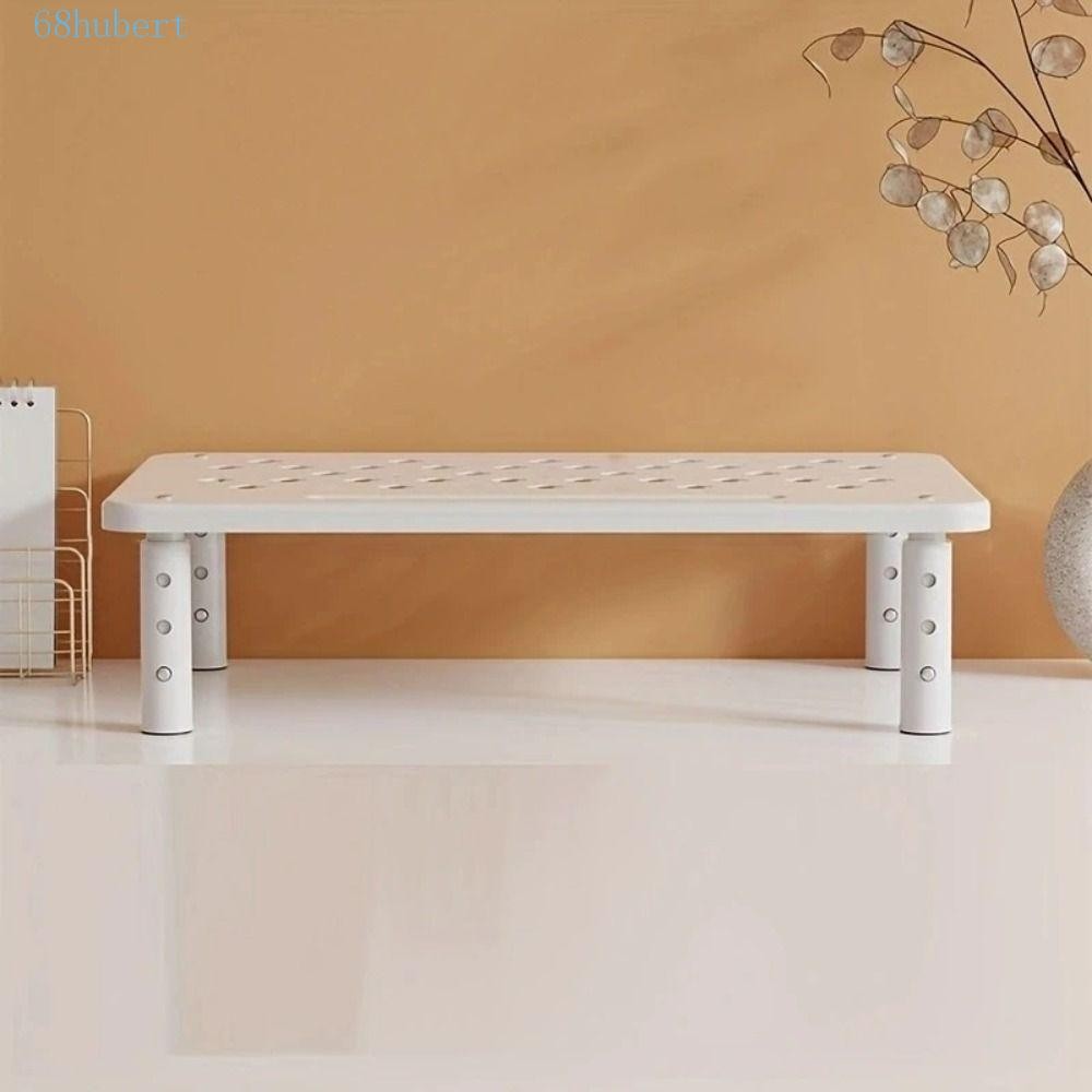 HUBERT Laptop Computer Shelf, 3 Height Adjustable Ergonomic Monitor ...