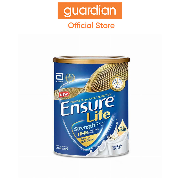 Ensure Life HMB Strength Pro Vanilla with Beta Glucan 380g | Shopee ...