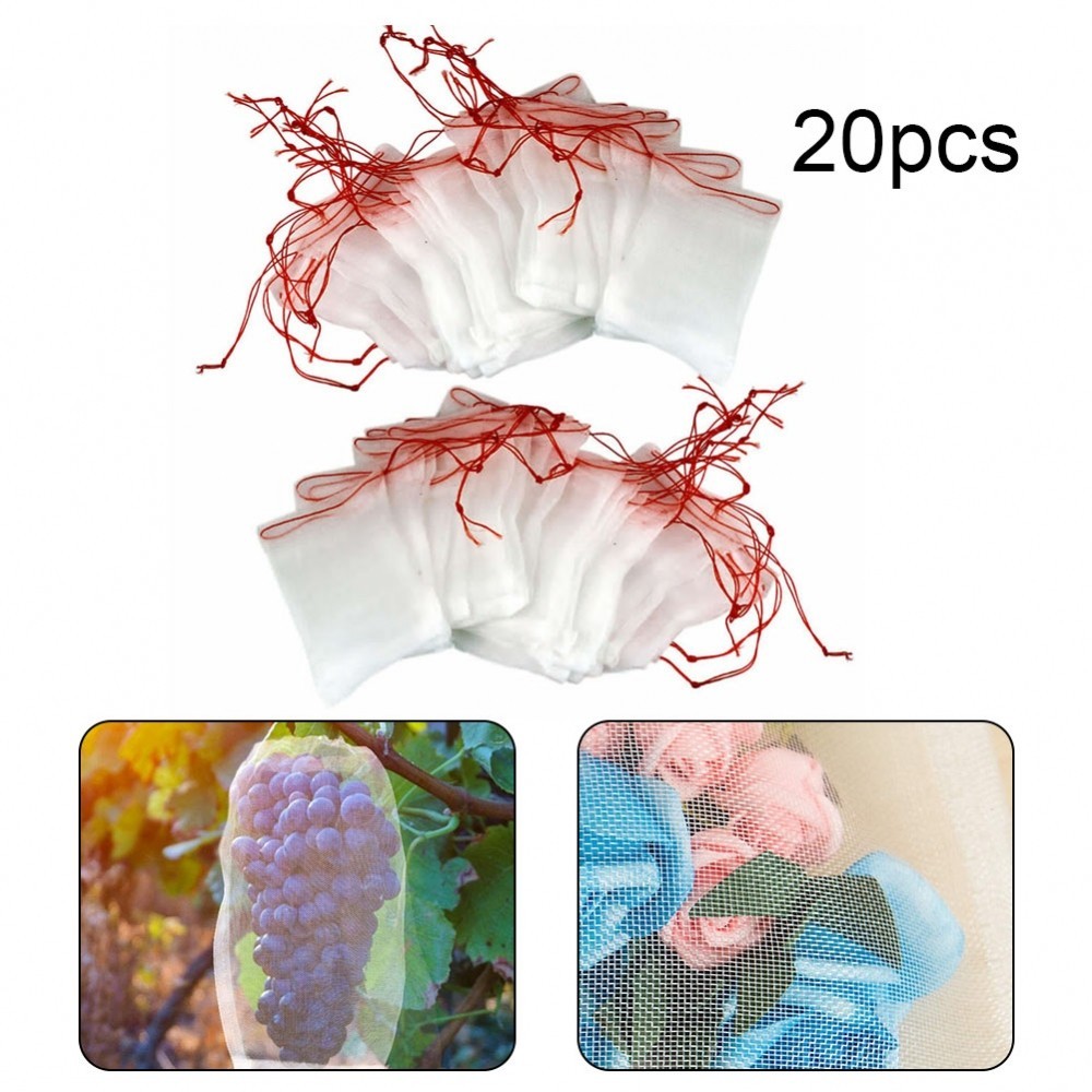 BTGL.SG-Effective Insect Pest Bird Protection Bags Pack of 20 Enhance ...